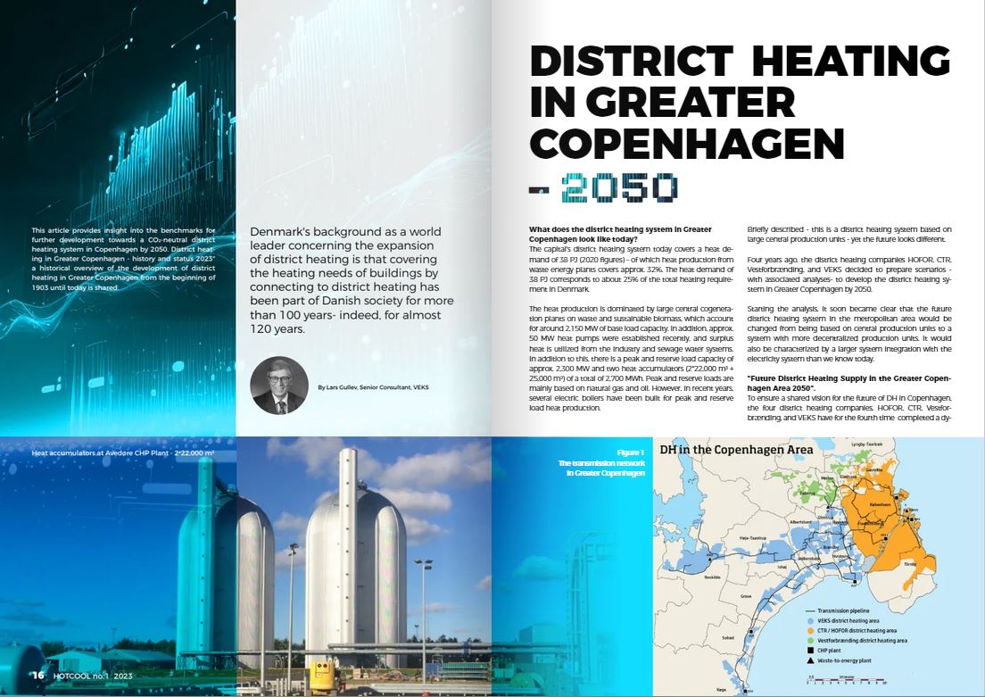 DISTRICT HEATING IN GREATER COPENHAGEN – 2050 - DBDH