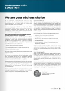 Kingspan | Logstor - Company Membership Profile - DBDH